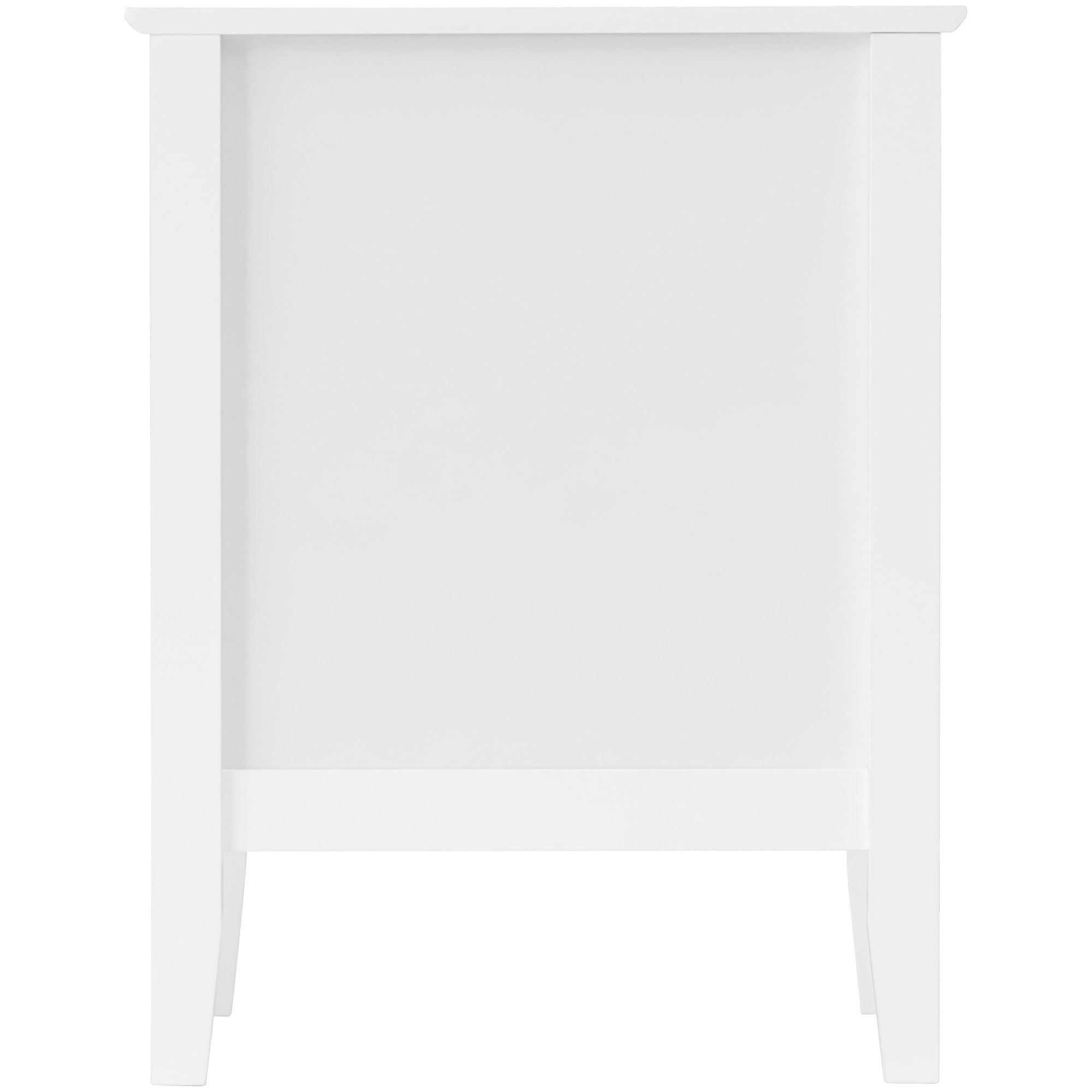 Zara Fluted 3 drawer side table - white | Living Room | Coffee and Side ...